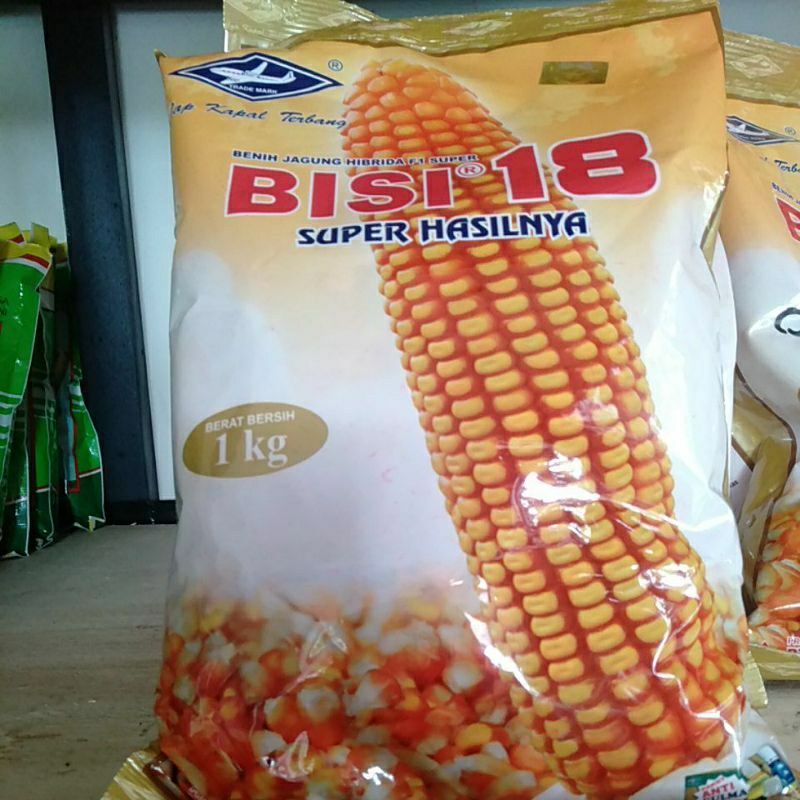 Jual Bisi 18 Benih Jagung Hibrida F1 Super 1 Kg Exp Nov 2024