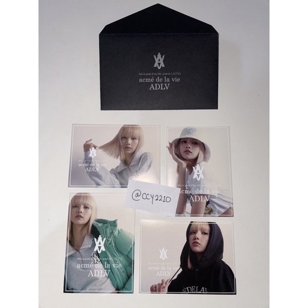 Jual (READY STOCK) Official LISA x ADLV signed photocard | photoalbum ... Jual (READY STOCK) Official LISA x ADLV signed photocard | photoalbum ...