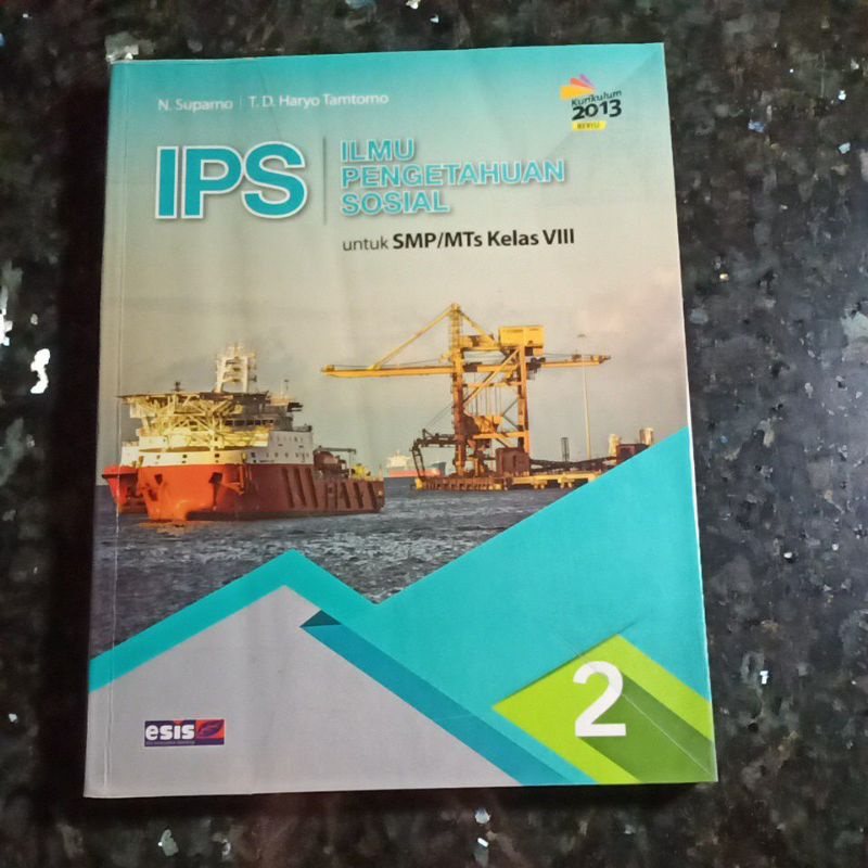 Jual Buku Ips kelas 8 VIII Smp, Esis, N.Suparno, T.D.Haryo Tamtomo ...