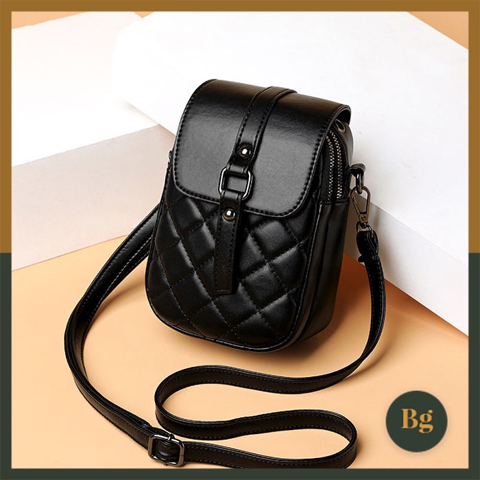 Jual Tas Hp Korea - Dompet Hp Wanita Import - Handphone Bag Cewek Bagance BN046 | Shopee Indonesia