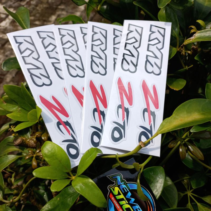 Jual Sticker shock KYB Zeto ( Sudah Di cutting ) | Shopee Indonesia