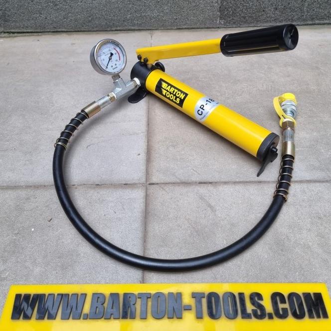 Jual Hydraulic Pump 400Ml Pressure Gauge Cp-180 Pompa Hidrolik 400Cc Manual | Shopee Indonesia