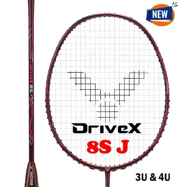 Jual Raket Victor DriveX 8S J ( Rose violet ) | Shopee Indonesia