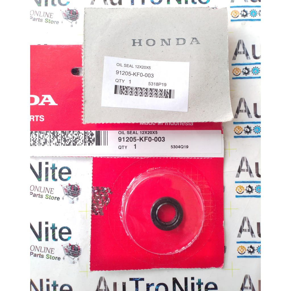 Jual Oil seal Water pump 12x20x5 91205-KF0-003 Original Honda CS One ...