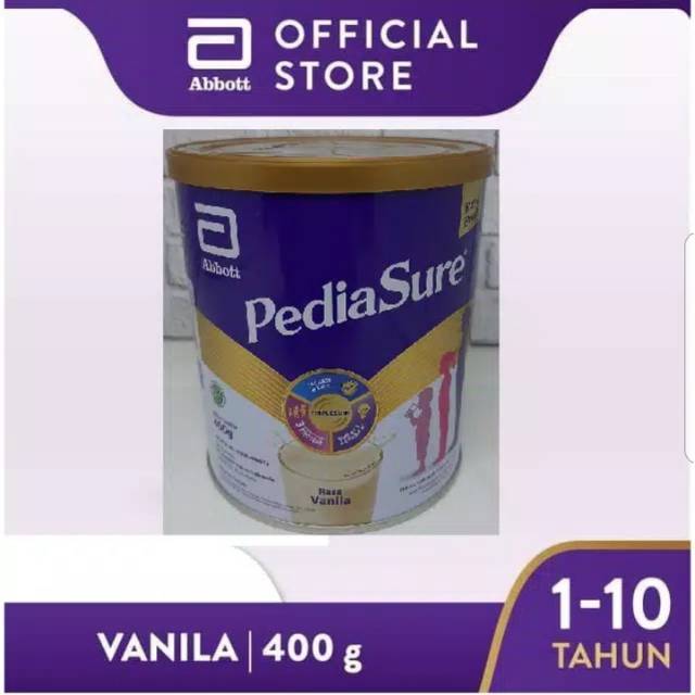 Jual PEDIASURE TRIPLESURE VANILA 400 GRAM | Shopee Indonesia
