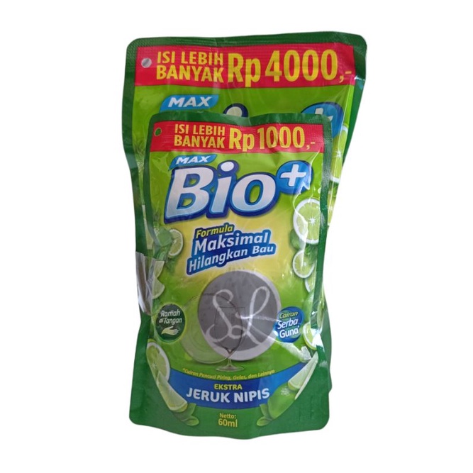 Jual Sabun Cuci Piring Max Bio+ 210ml Free 50ml | Shopee Indonesia