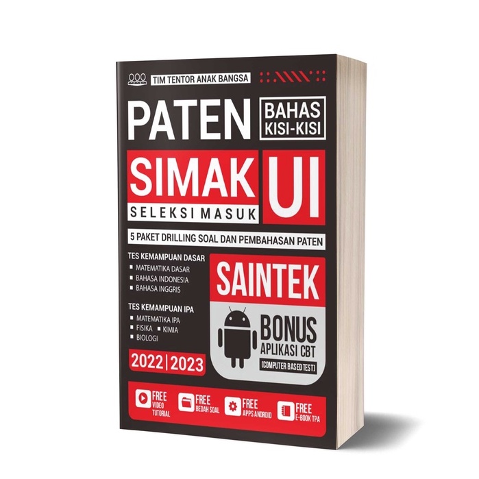 Jual BUKU SIMAK UI SAINTEK 2022 2023 | Shopee Indonesia Jual BUKU SIMAK UI SAINTEK 2022 2023 | Shopee Indonesia