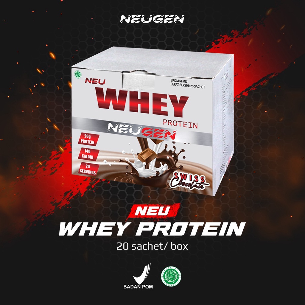 Jual Neugen Neu Whey 20sachet ( Whey Protein Concentrate ) | Shopee ...