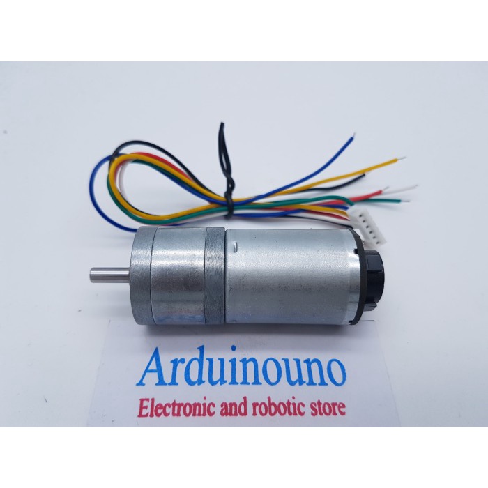 Jual motor gearbox DC 25GA370 JGA25370 12v 70rpm with encoder high torque | Shopee Indonesia