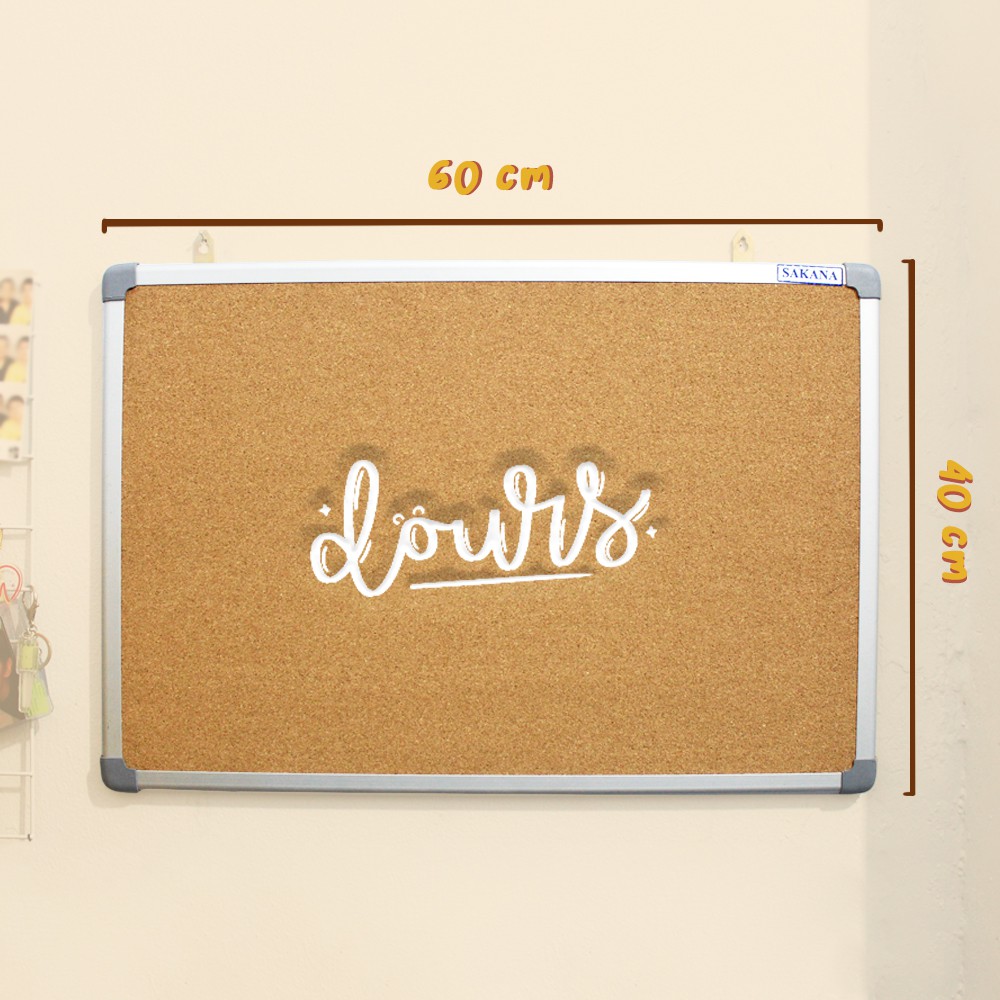Jual Uk 45x60 Papan Memo Bulletin Board Note Dekorasi Frame Wall ...