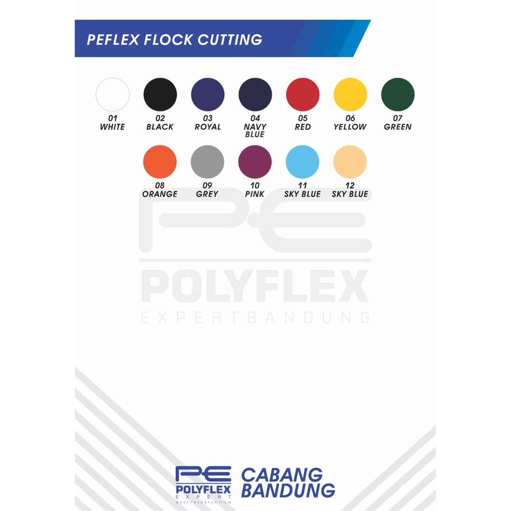 Jual POLYFLEX FLOCK KOREA (METERAN) | Shopee Indonesia