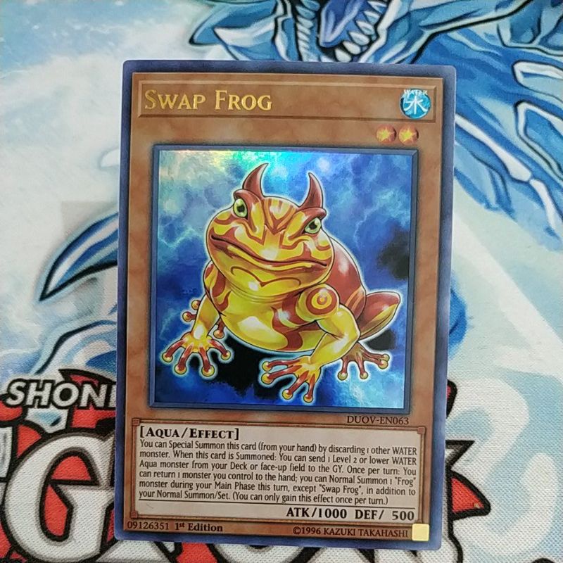 Jual yugioh swap frog DUOV ultra rare original | Shopee Indonesia