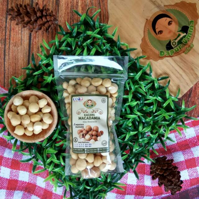 Jual Kacang Macadamia 500gr (Utuh Mentah) | Shopee Indonesia