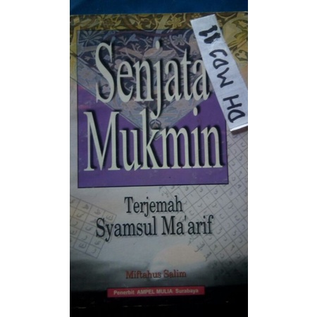 Jual senjata Mukmin terjemah Samsul Maarif editor Miftahus Salim buku ...