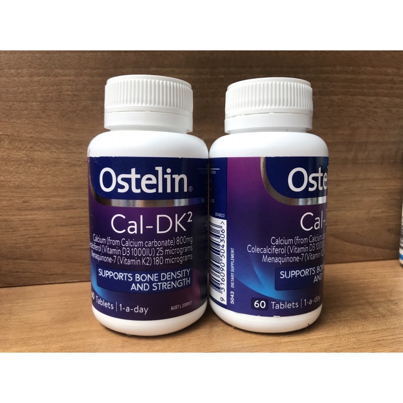 Jual Cal-DK2 - Calcium & Vitamin D ostelin - 60 Tablets | Shopee Indonesia