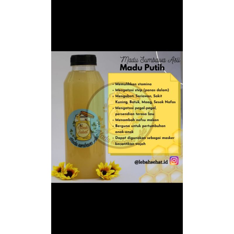 Jual Madu Sumbawa Asli (Madu Putih) | Shopee Indonesia