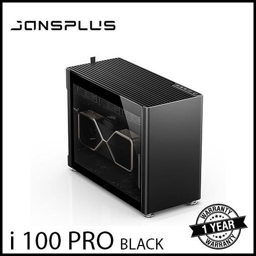 Jual Jonsplus Aluminum Itx Case I100 Pro Glass Mini Itx Black Casing ...