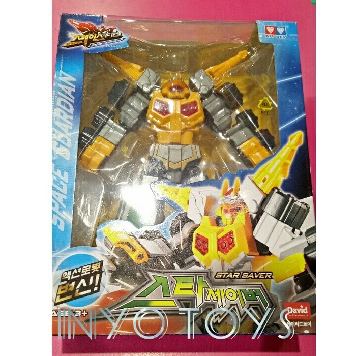 Jual Space Guardian Star Saver Transformer Super Sentai Robot By Auldey ...