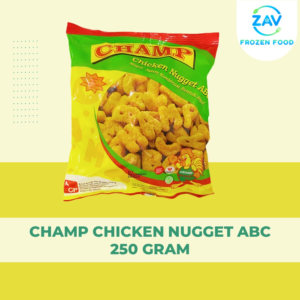 Jual CHAMP CHICKEN NUGGET ABC 250 GRAM | Shopee Indonesia