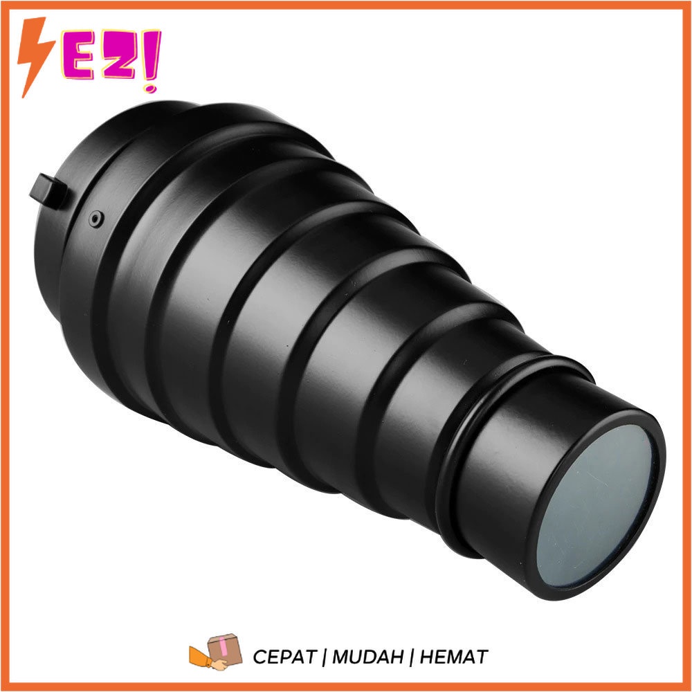 Jual Bowens Mount Conical Snoot Honeycomb Large Snoot for Speedlight Fotografi | Shopee Indonesia