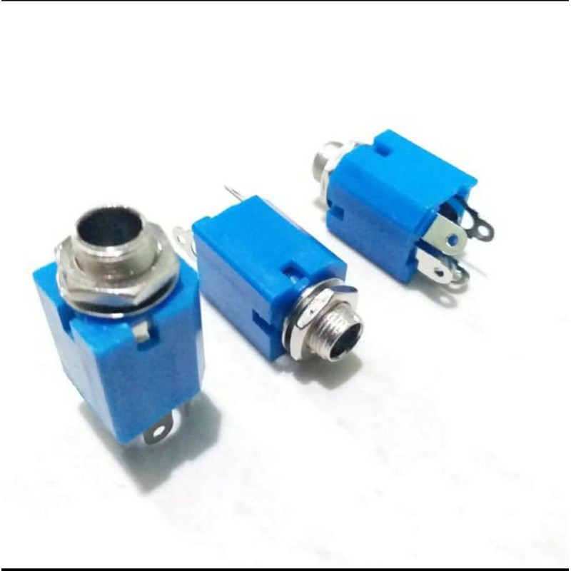 Jual soket akai stereo trs 6.5mm - socket jack akai stereo | Shopee ...