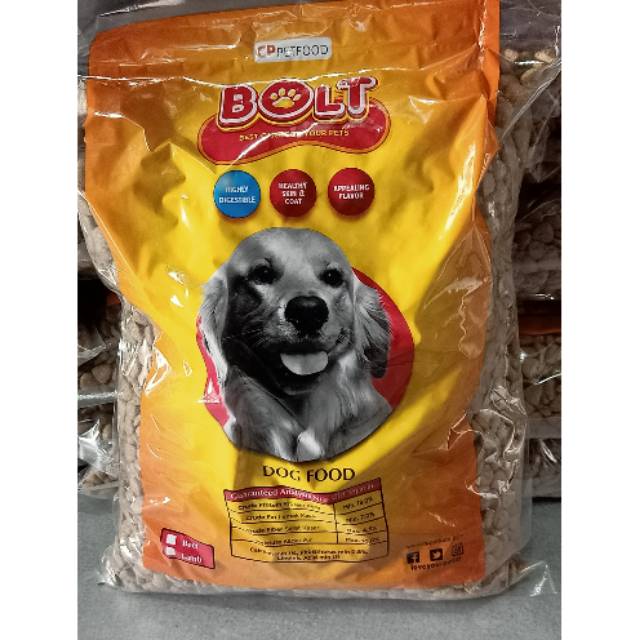 Jual DOGFOOD BOLT REPACK 1KG | Shopee Indonesia