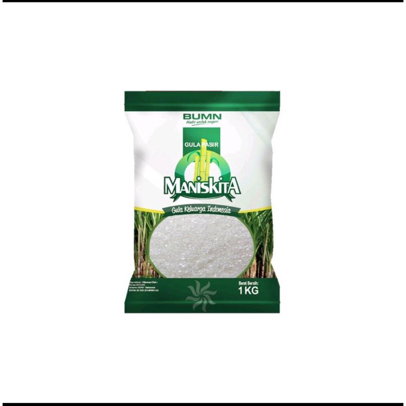 Jual PREMIUM! Gula Pasir Maniskita 1Kg | Rose Brand Laris Manis | GMM ...