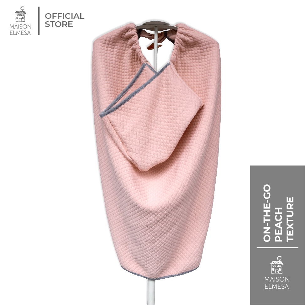Jual [BEST SELLER] MAISON ELMESA On The Go Blanket Cotton Texture ...