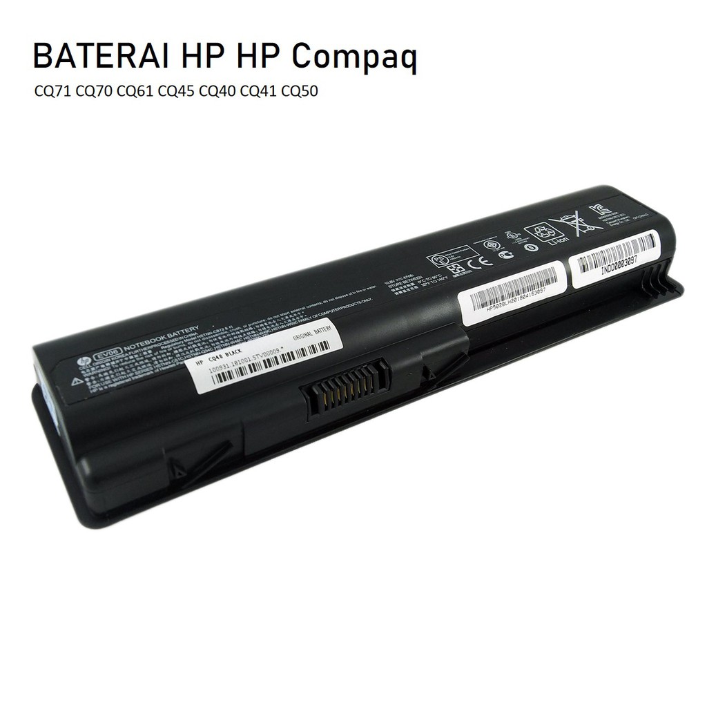Jual Baterai Battery Original HP Compaq Presario CQ71 CQ70 CQ61 CQ45 ...