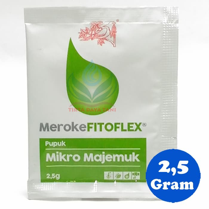 Jual Pupuk Mikro Majemuk Lengkap Meroke FITOFLEX Kemasan 2,5 Gram ...