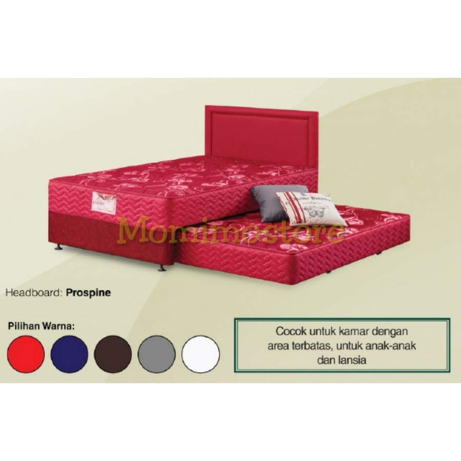 Jual GUHDO SPRING BED 2 in 1 NEW PRIMA / KASUR SORONG | Shopee Indonesia