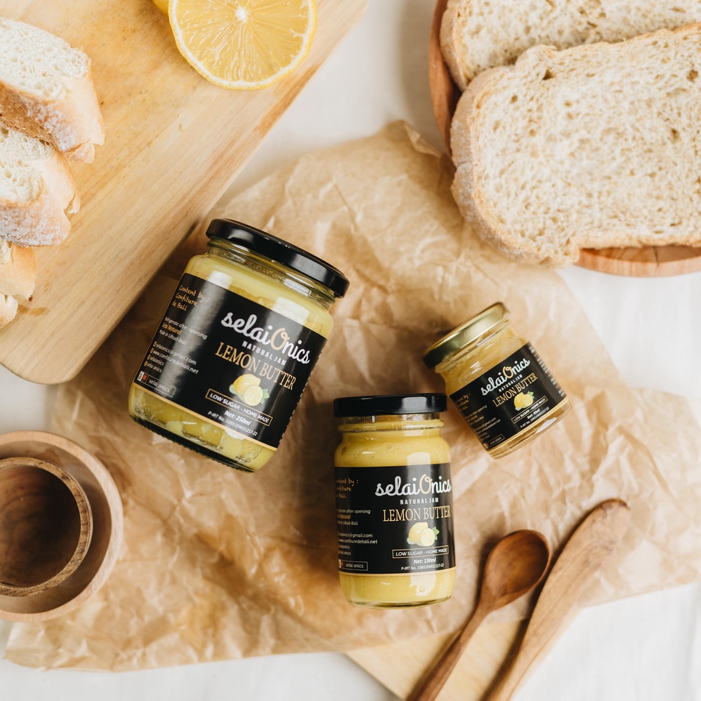 Jual Selai Natural Lemon Butter Rendah Gula - SELAI ONICS | Shopee ...