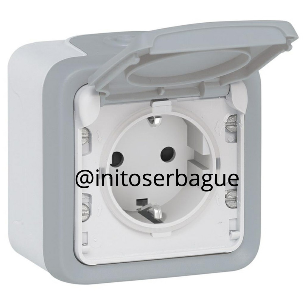 Jual PLEXO LEGRAND STOP KONTAK SOCKET OUTBOW 16A 250V IP55 ORIGINAL ...