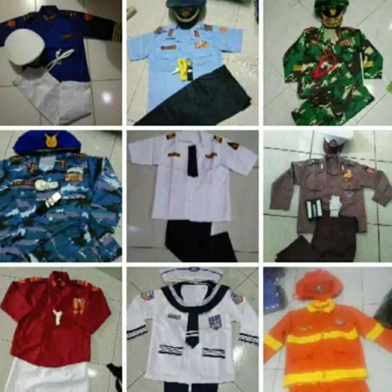 Jual Seragam Profesi Anak / Baju Karnaval Anak Atribut Lengkap Pocil ...