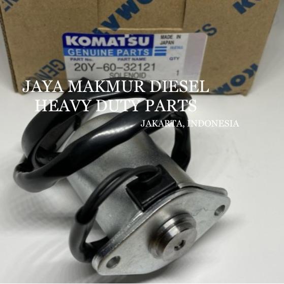 Jual Solenoid Valve Selenoid Komatsu 20Y-60-32121 Pc200-7 Pc200-8 Pc200 ...