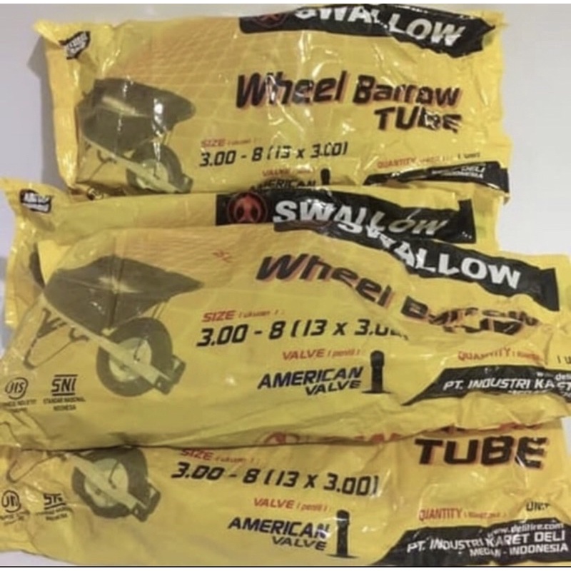 Jual SWALLOW 300x8 BAN DALAM gerobak sorong dorong vespa ban angkong ...
