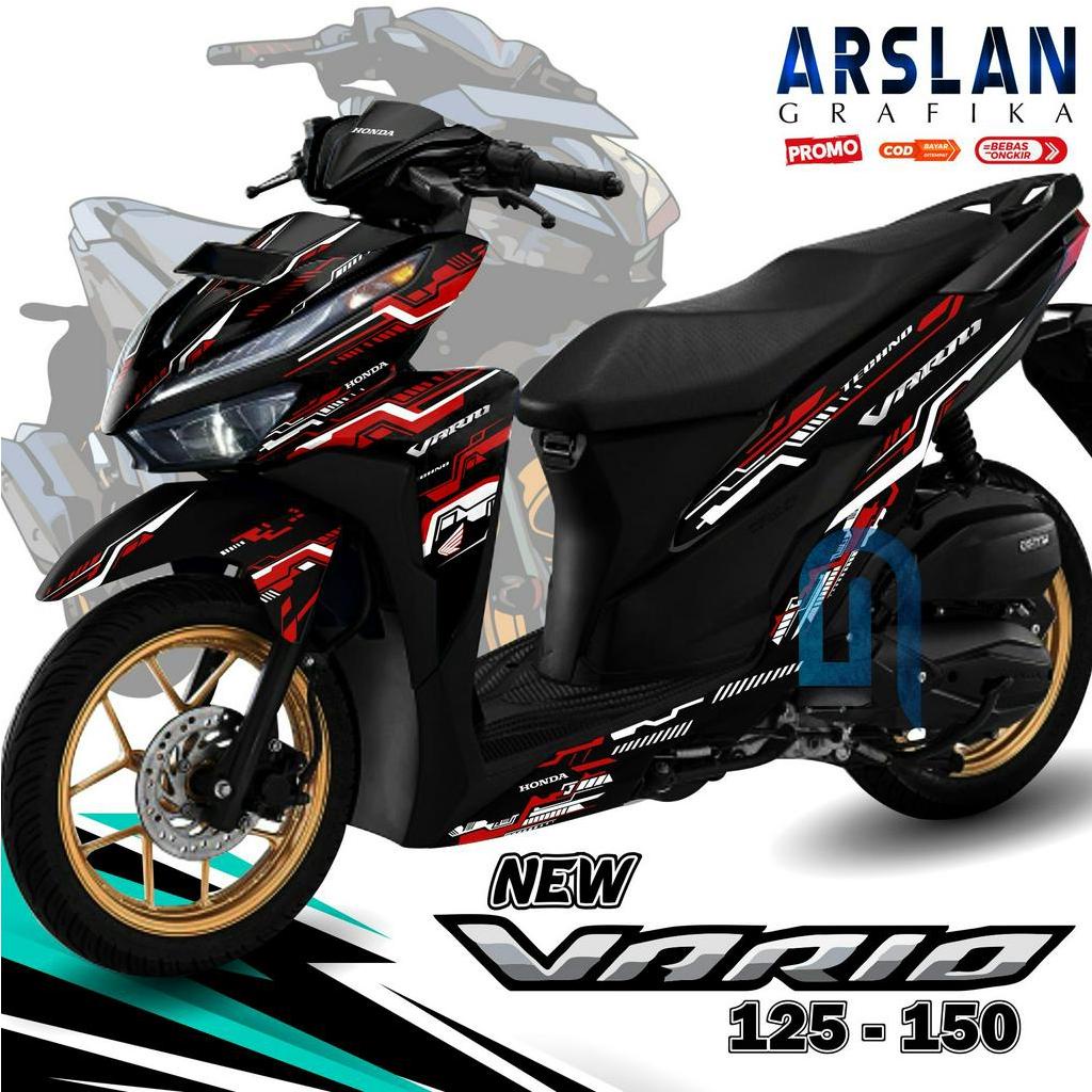 Jual TERBARU Decal Vario 125 - 150 New Full Body Stiker Vario 125 - 150 NEW Full Body Variasi ...
