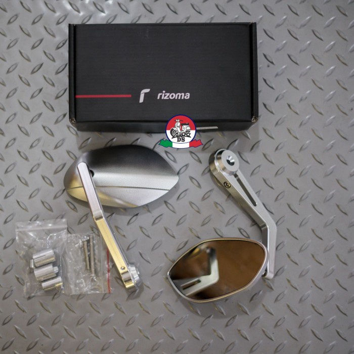 Jual Spion Bar End Rizoma Model Zelioni Oval Chrome Vespa Sprint Prima ...
