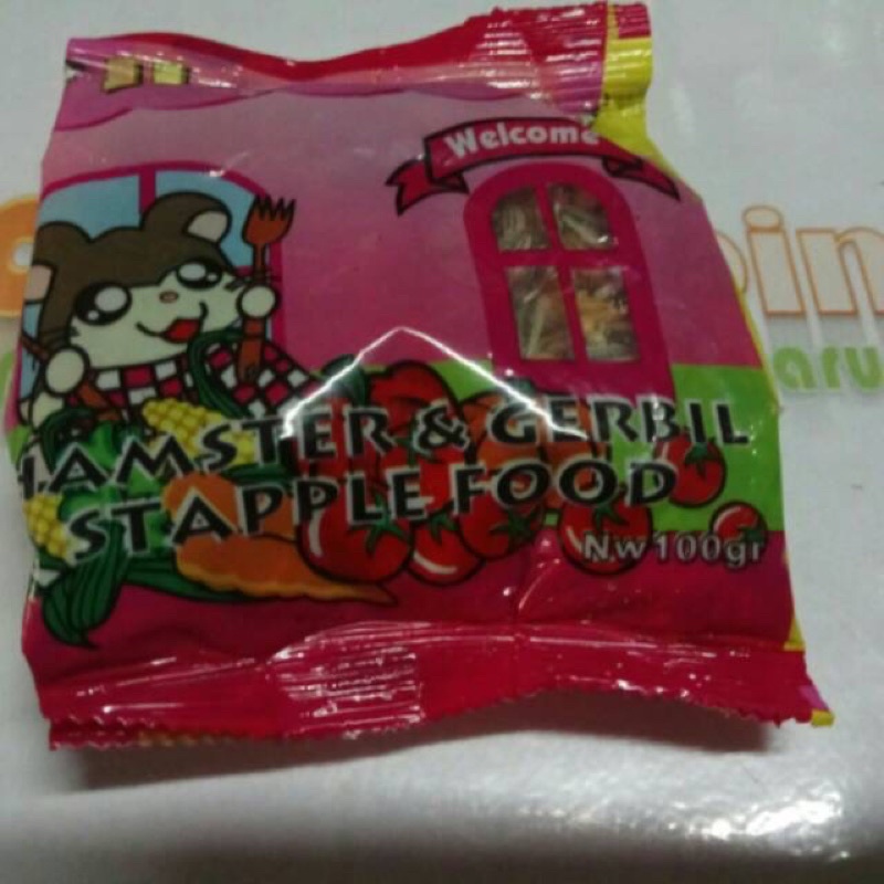 Jual MAKANAN HAMTER HARIAN HAMS FOOD PAKAN HAMSTER MARMUT KELINCI TIKUS ...