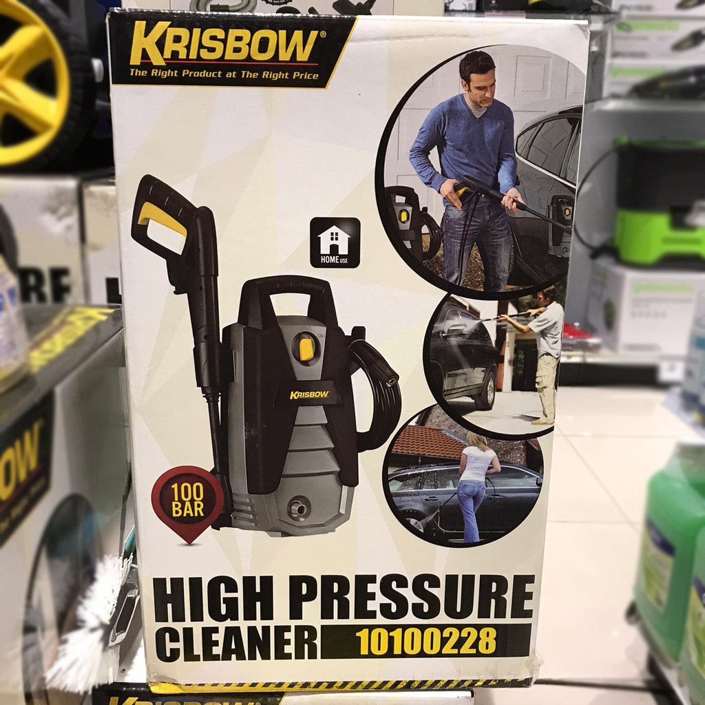 Jual Steam Motor Mobil Original Krisbow High Pressure Cleaner 100 Bar ...