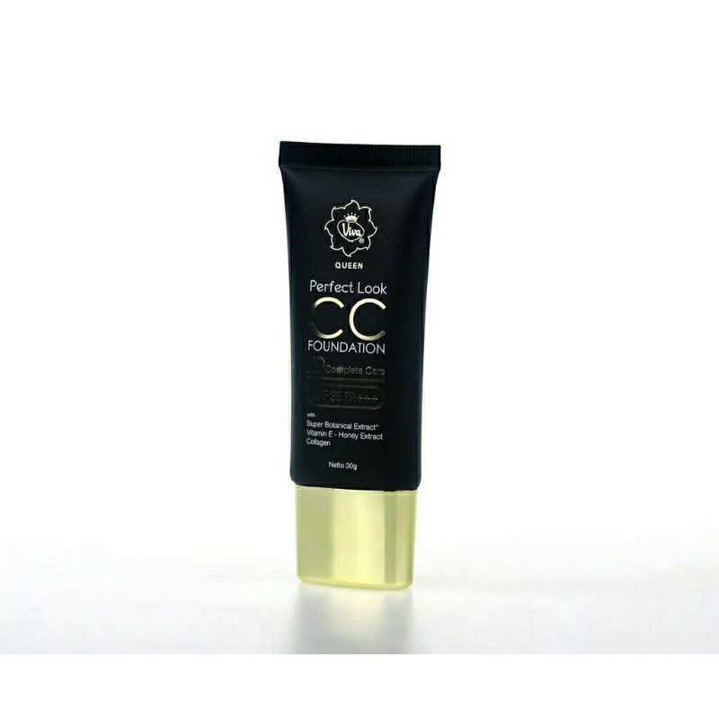 Jual Viva Queen CC Foundation 10 Benefits Perfect Look CC Cream 30g ...
