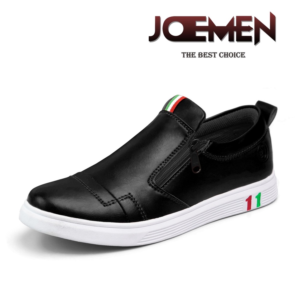 Jual Sepatu Kulit Pria J 64 Original 100% Branded Sepatu Slip On Pria ...