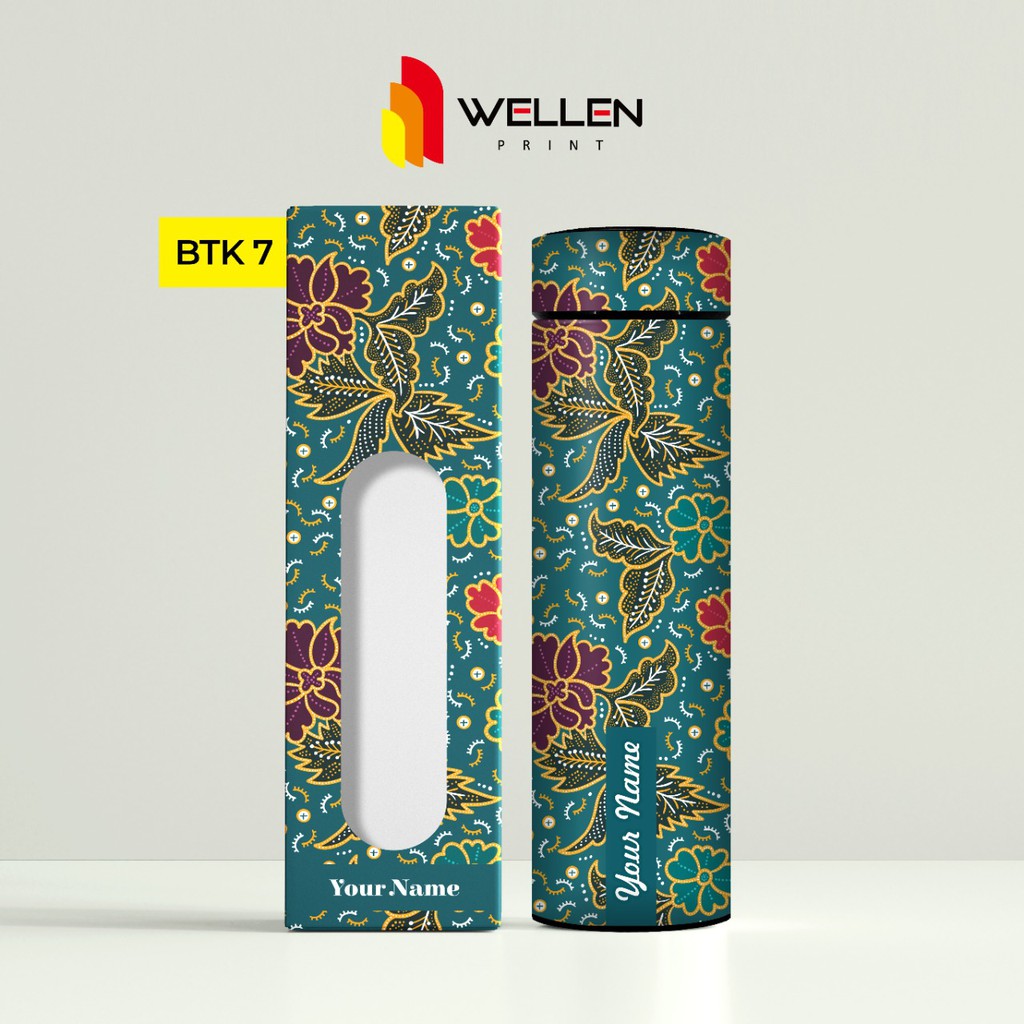 Jual WELLEN PRINT - Tumbler Sakura Print UV Motif Batik Indonesia ...