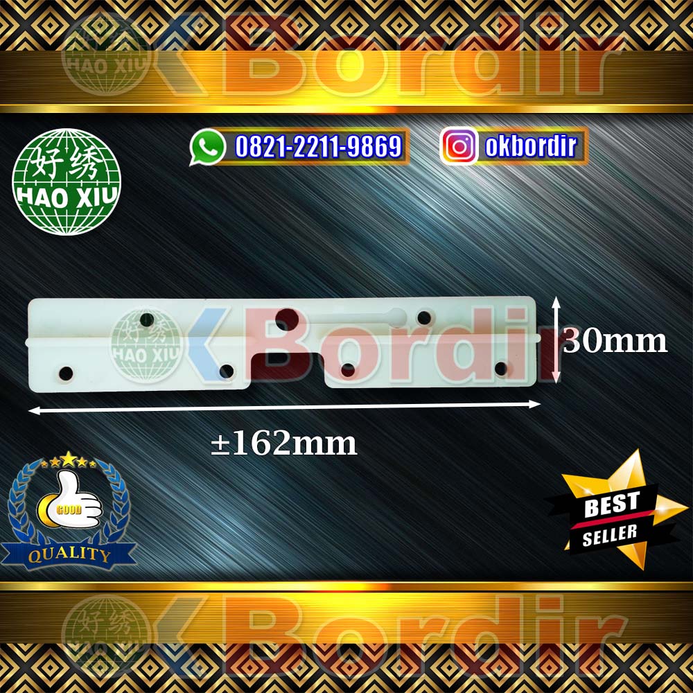 Jual penggaris / mistar / rel kepala 6 jarum (6n) - kuning | Shopee ...