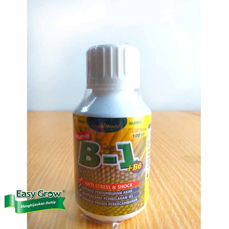 Jual Pupuk Hormon Perangsang Akar Green World B1+B6 100 ML | Shopee ...