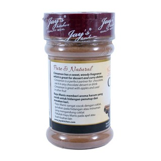 Jual JAYS KITCHEN Cinnamon Ground Spice 75g - Jay's Kitchen Kayu Manis ...