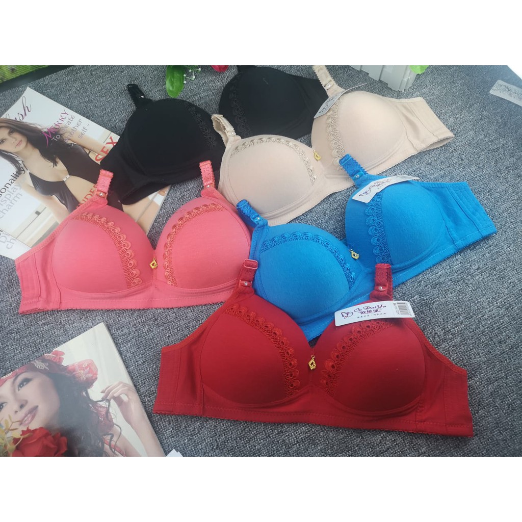 Jual BRA / BH WANITA 2828 TANPA KAWAT SIZE 40-42 KAIT 3 PAKAIAN DALAM WANITA | Shopee Indonesia