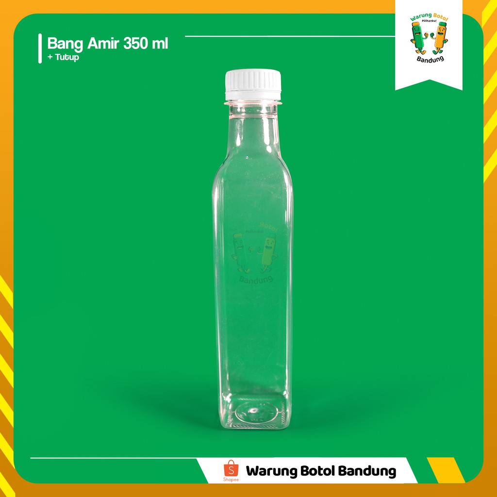 Jual Botol Bang Amir 350ml Bening | Shopee Indonesia