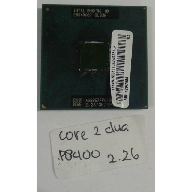 Jual Prosesor laptop intel core 2 duo p8400 SLB3R | Shopee Indonesia