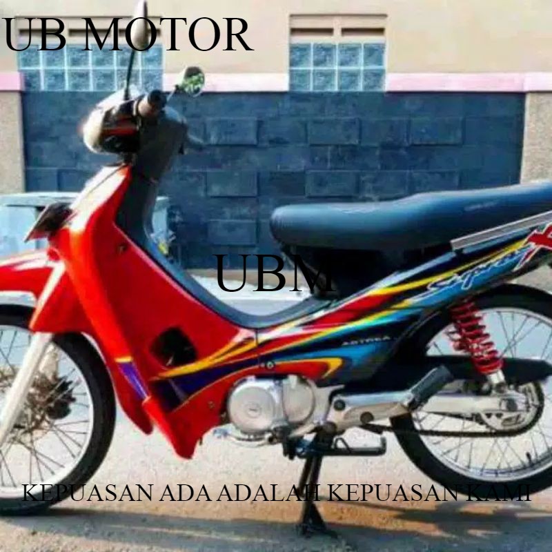 Jual Full body halus kasar honda supra x 110 lama/supra fit 100cc/warna ...